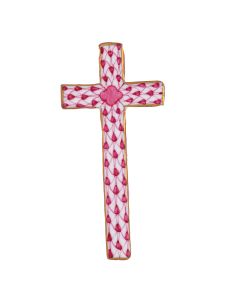 Miniature Cross - Raspberry – Woodford Rome